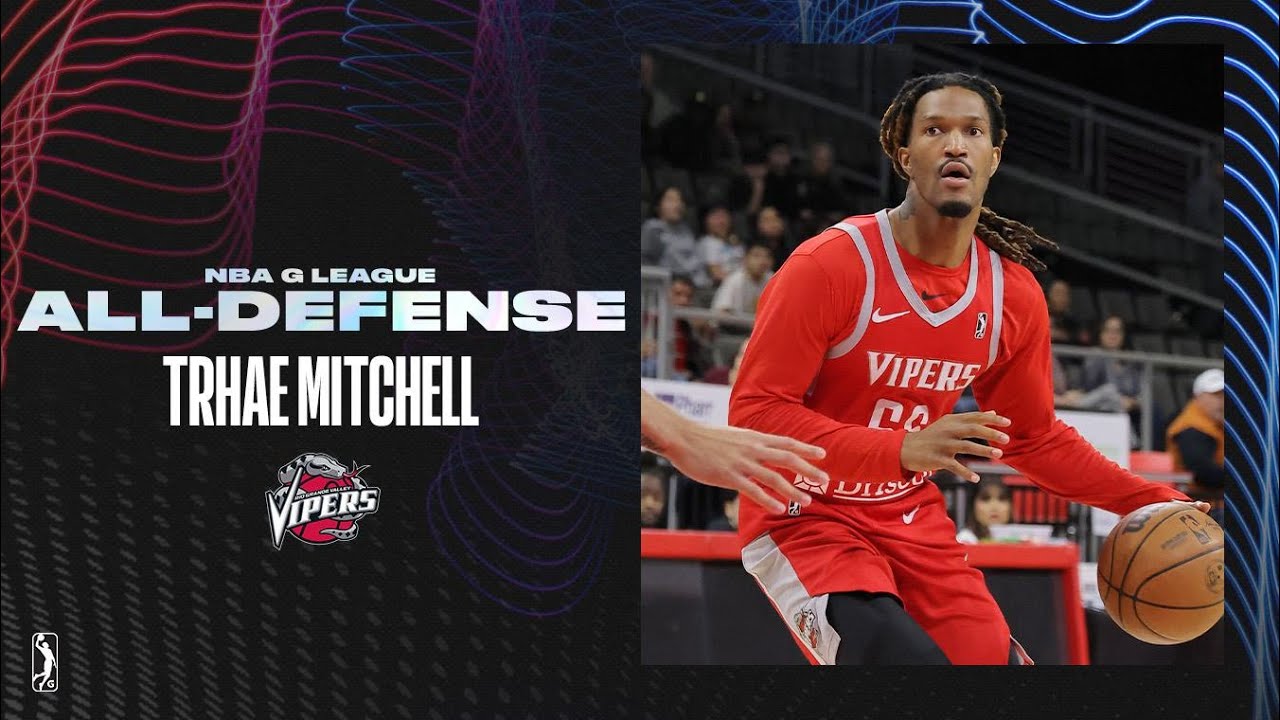 Trhae Mitchell's Best Defensive Plays Of The 2023-24 Season - YouTube