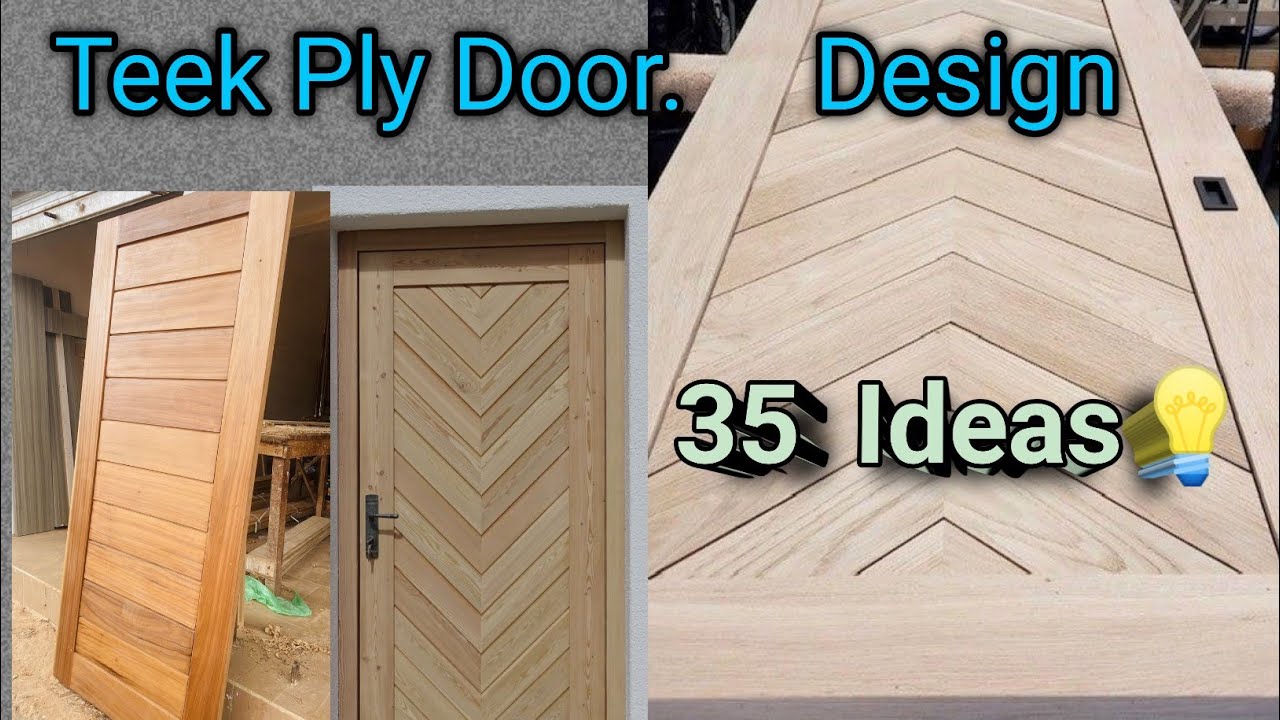Viniar ply door design | ply Door Design | plywood Door - YouTube