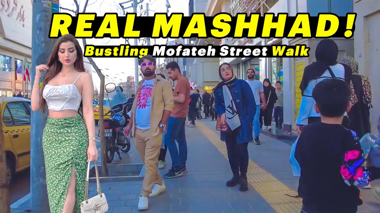 Exploring Moftah Street, Mashhad 🇮🇷 | Bustling Markets & Local Life in ...