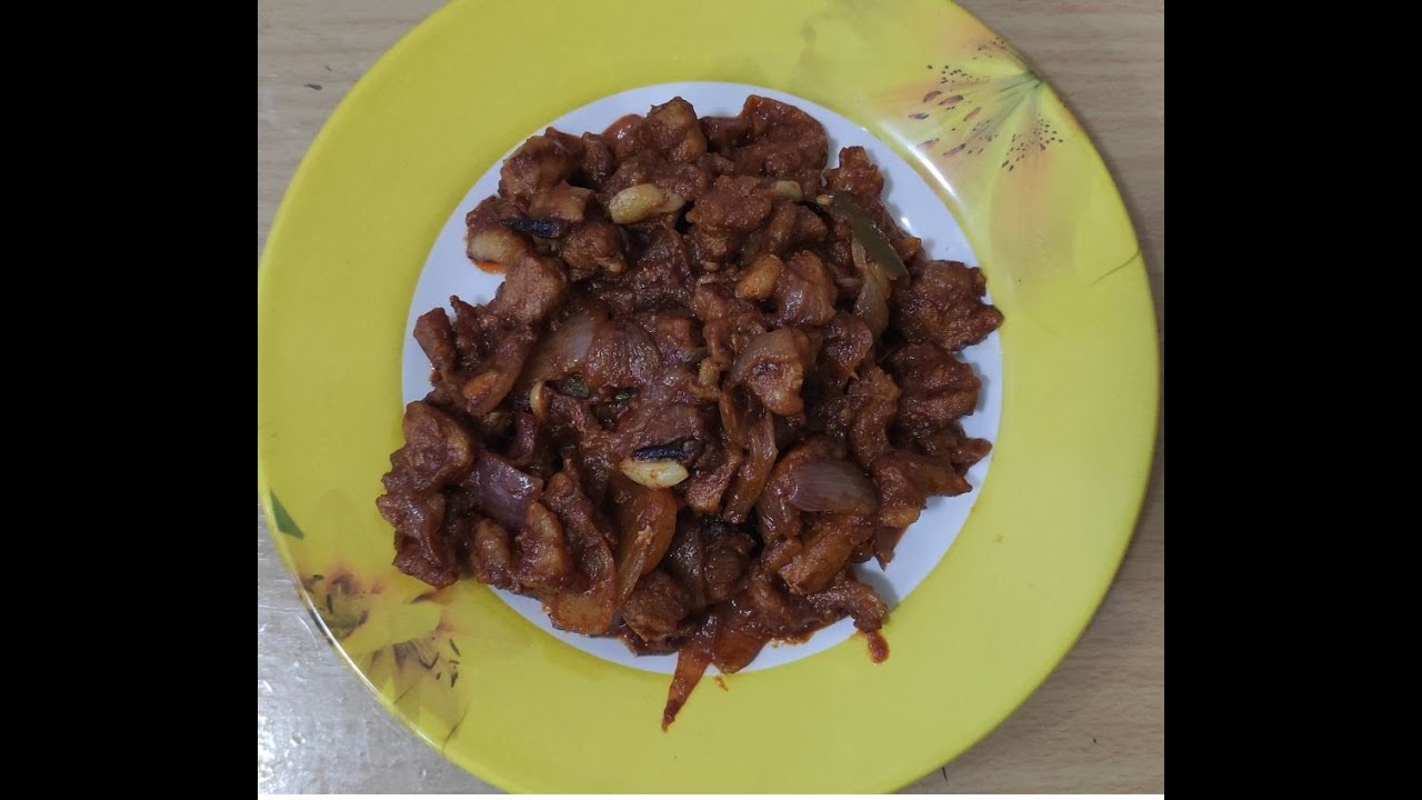 Dukra Maas/ Pork Bafat |ಪೊ ರ್ಕ್ ಬಫತ್ see| how to make Dukra Maas Bafat ...