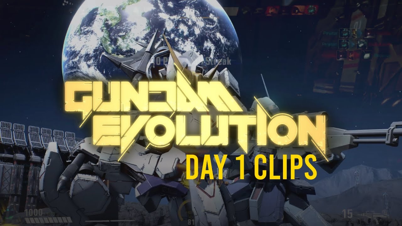 [Gundam Evolution] Day One Clip Dump - YouTube