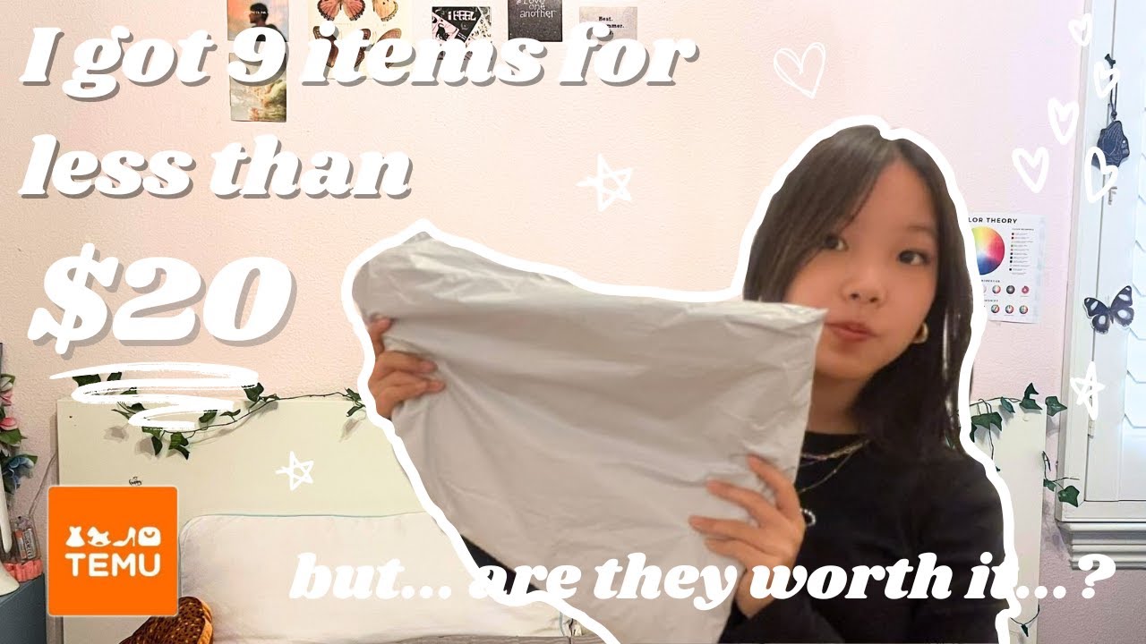 temu haul 🎀📦 | reviewing these unbelievably cheap items - YouTube