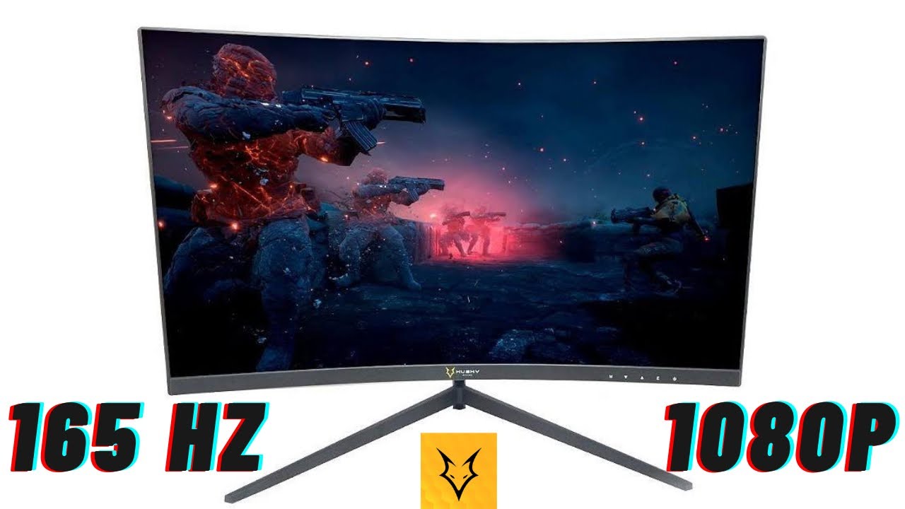 Monitor Husky Snow 23,6’ 165hz curvo 1080p | UNBOXING | - YouTube