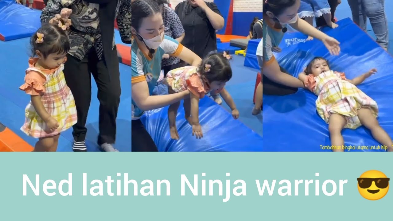 Ned latihan ninja warrior 😎 - YouTube