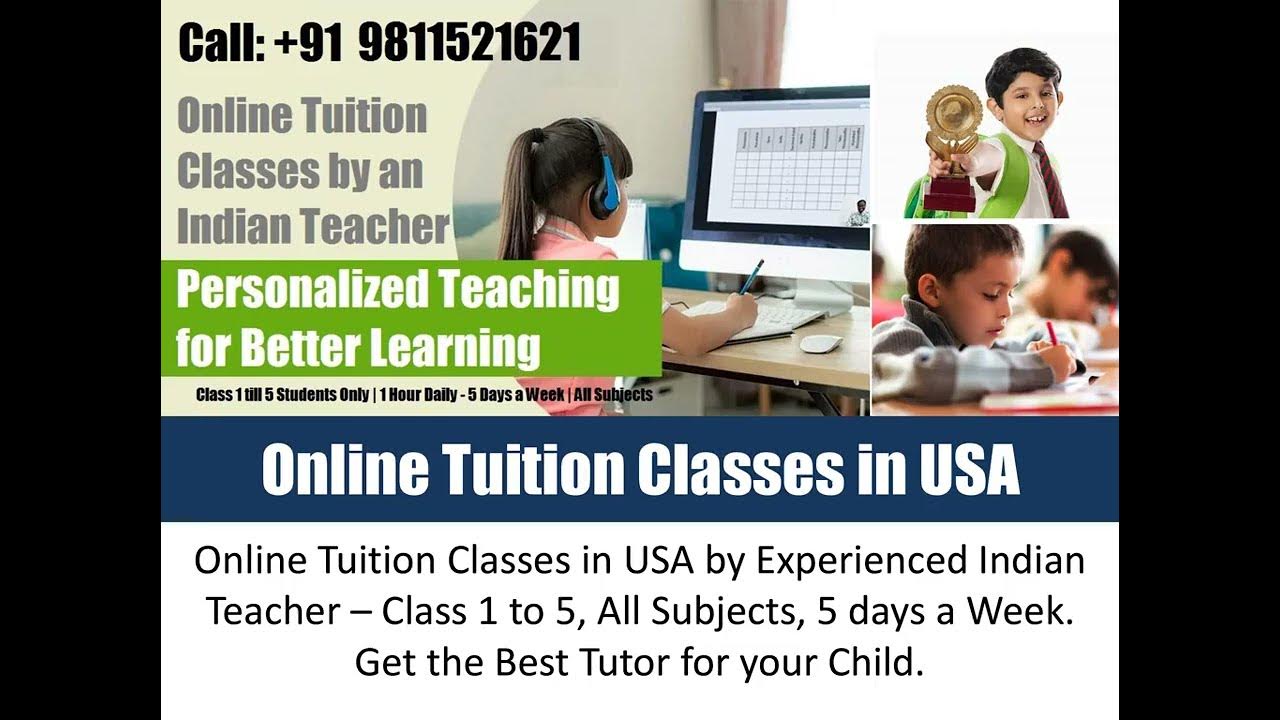 Online Tuition Classes in USA - YouTube