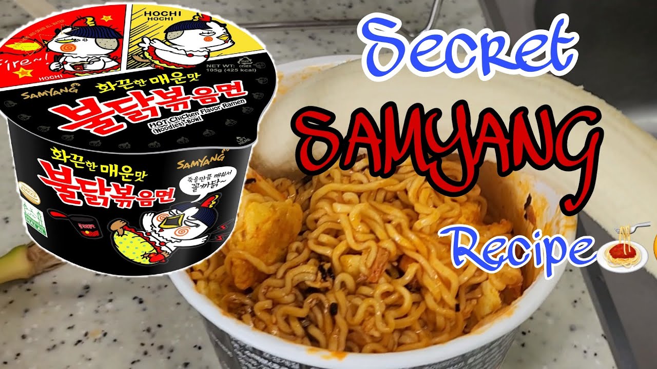 Secret Spicy Samyang Recipe🥵 Anghang Sarap🤤 #samyang #samyangnoodles # ...