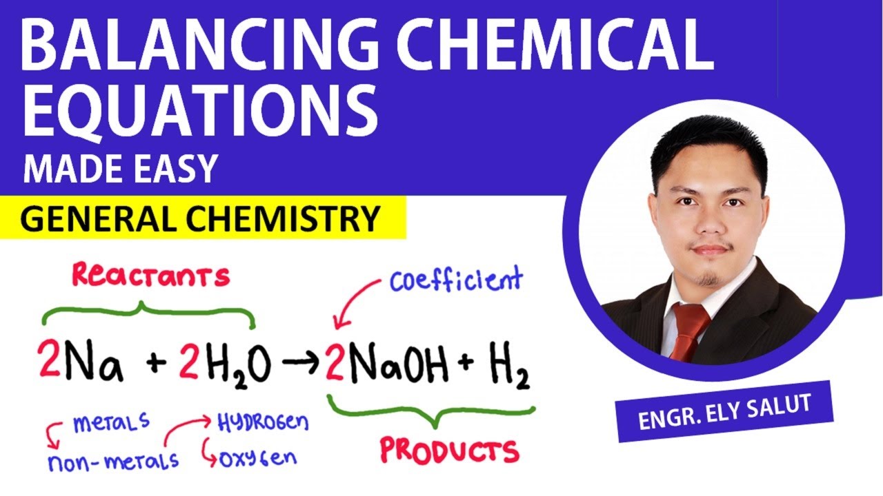 BALANCING CHEMICAL EQUATIONS MADE EASY | TAGALOG | STEM CHEMISTRY ...