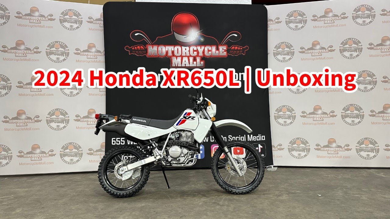 2024 Honda XR650L | Unboxing - YouTube