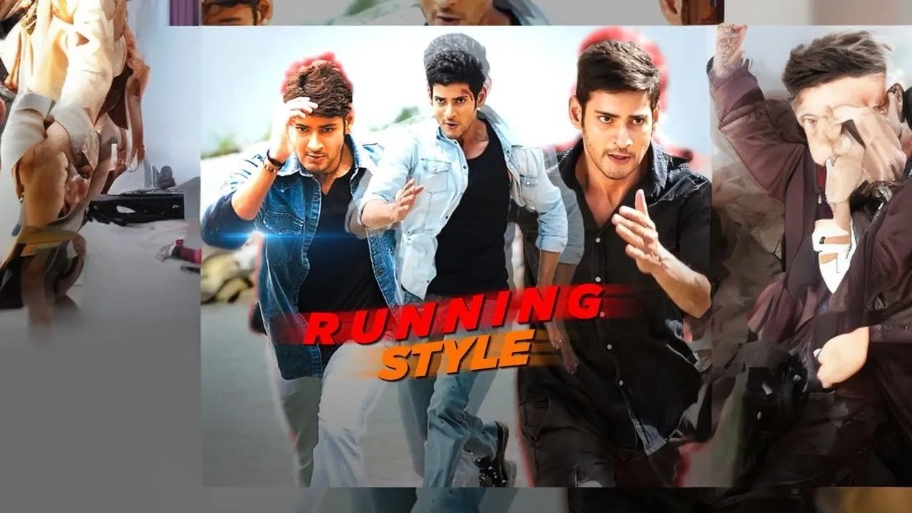 The Iconic Running Style of Mahesh Babu 🥵🔥| Mahesh Babu Running Style ...