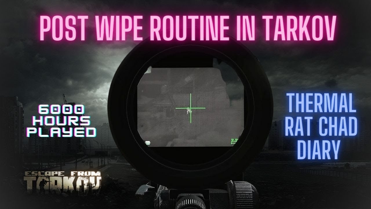 POST WIPE ROUTINE IN TARKOV | ESCAPE FROM TARKOV | - YouTube