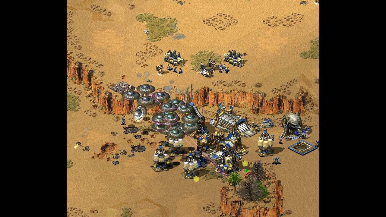 ufo master in 4vs4 red alert 2: yuri's revenge flight 311 - YouTube