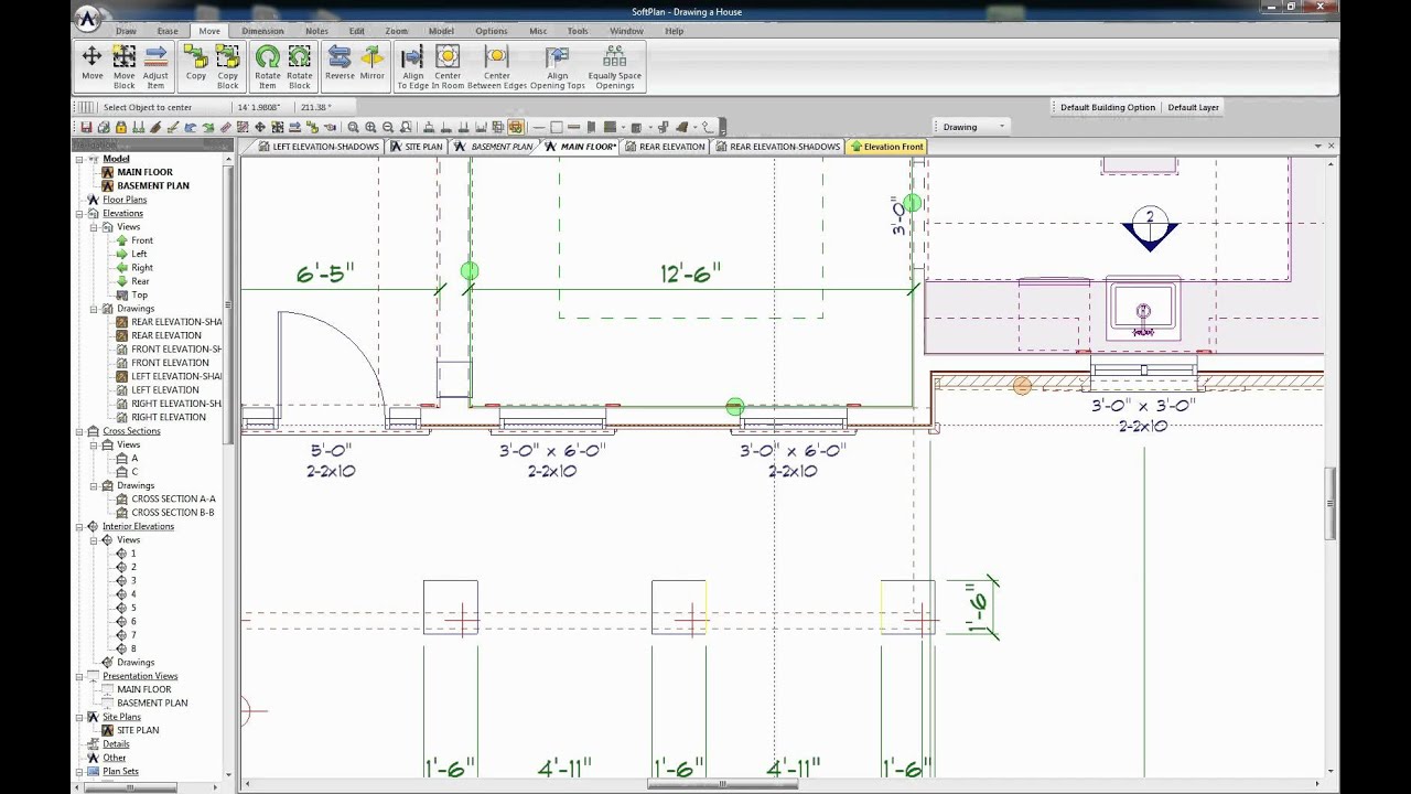 SoftPlan New Feature: Center Between Edges - YouTube