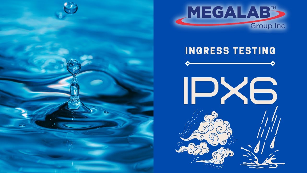 IPX6 - Protection Against Powerful Water Jets - YouTube