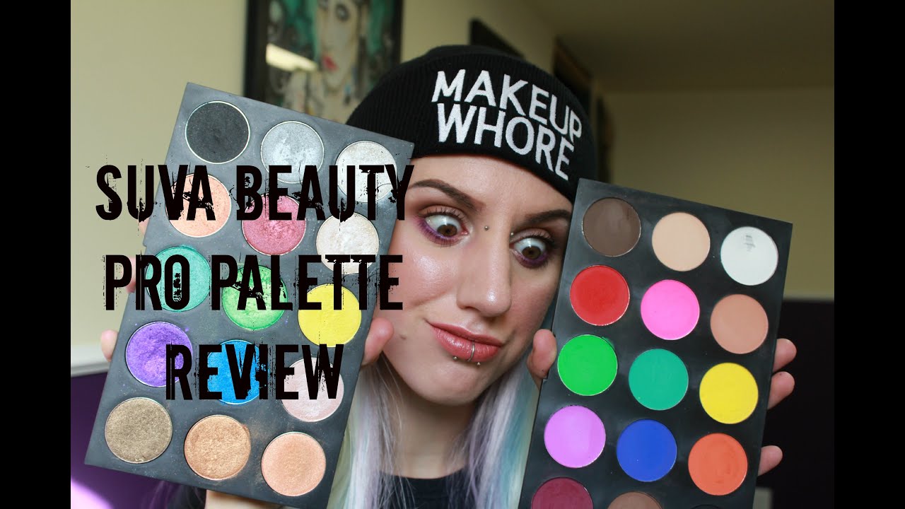 SUVA Beauty | Pro Palette Review + Swatches - YouTube