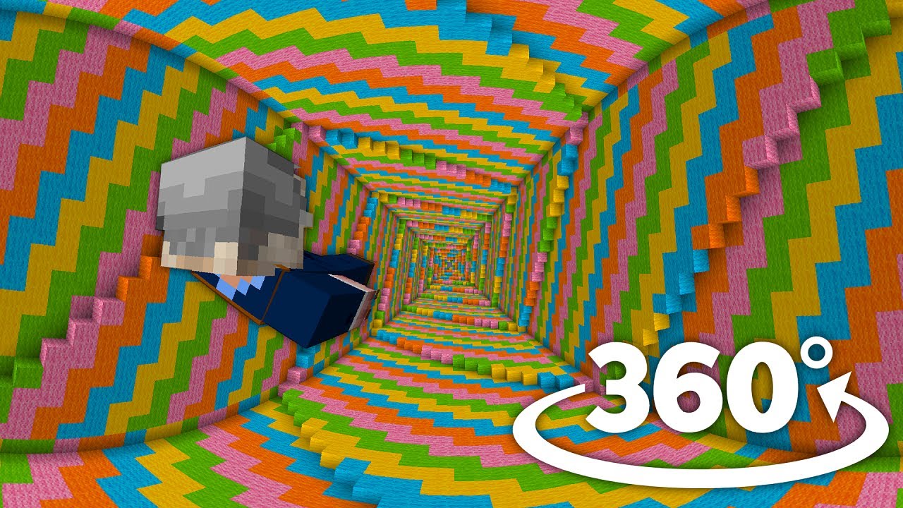 POV : Tu contrôles la caméra de ce Dropper Minecraft ! (vidéo 360 ...
