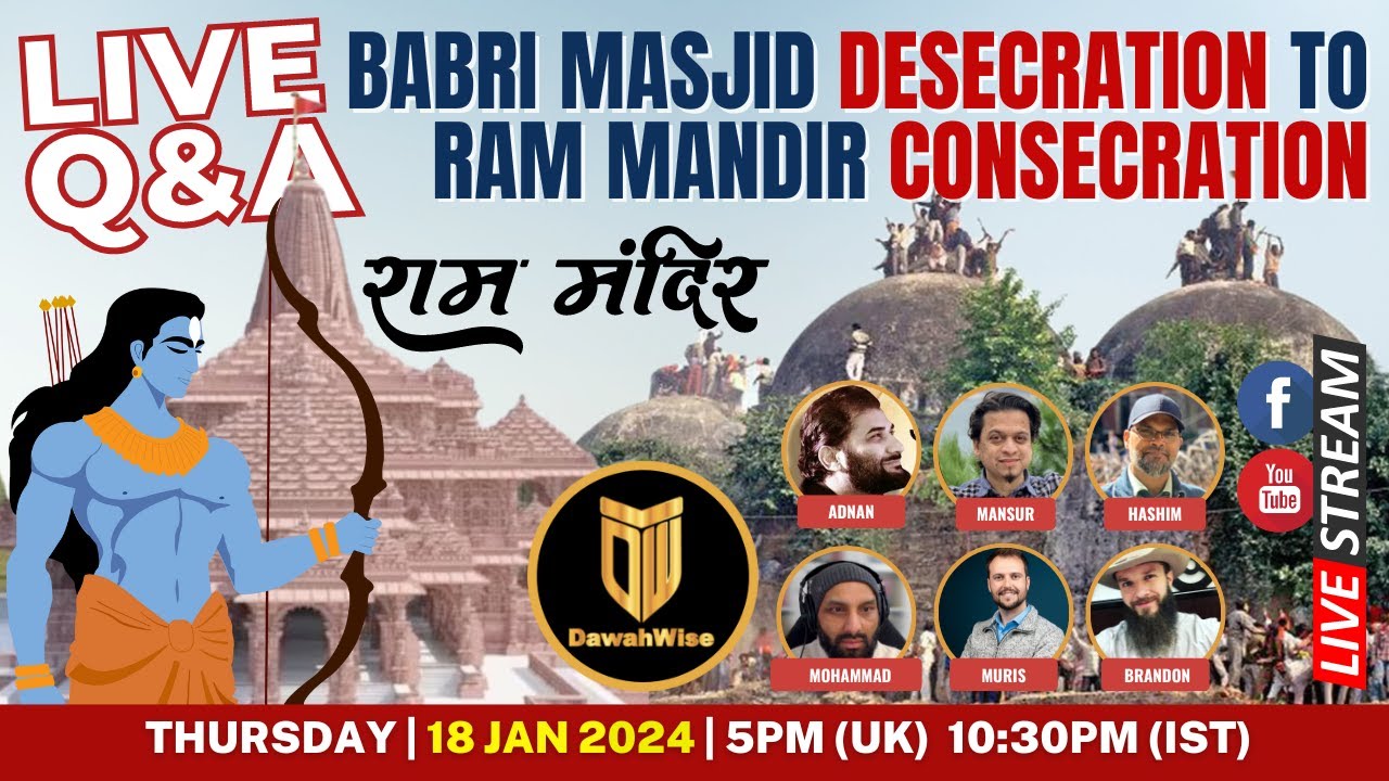 P1-Babri Masjid Desecration to Ram Mandir Consecration | Adnan, Hashim ...
