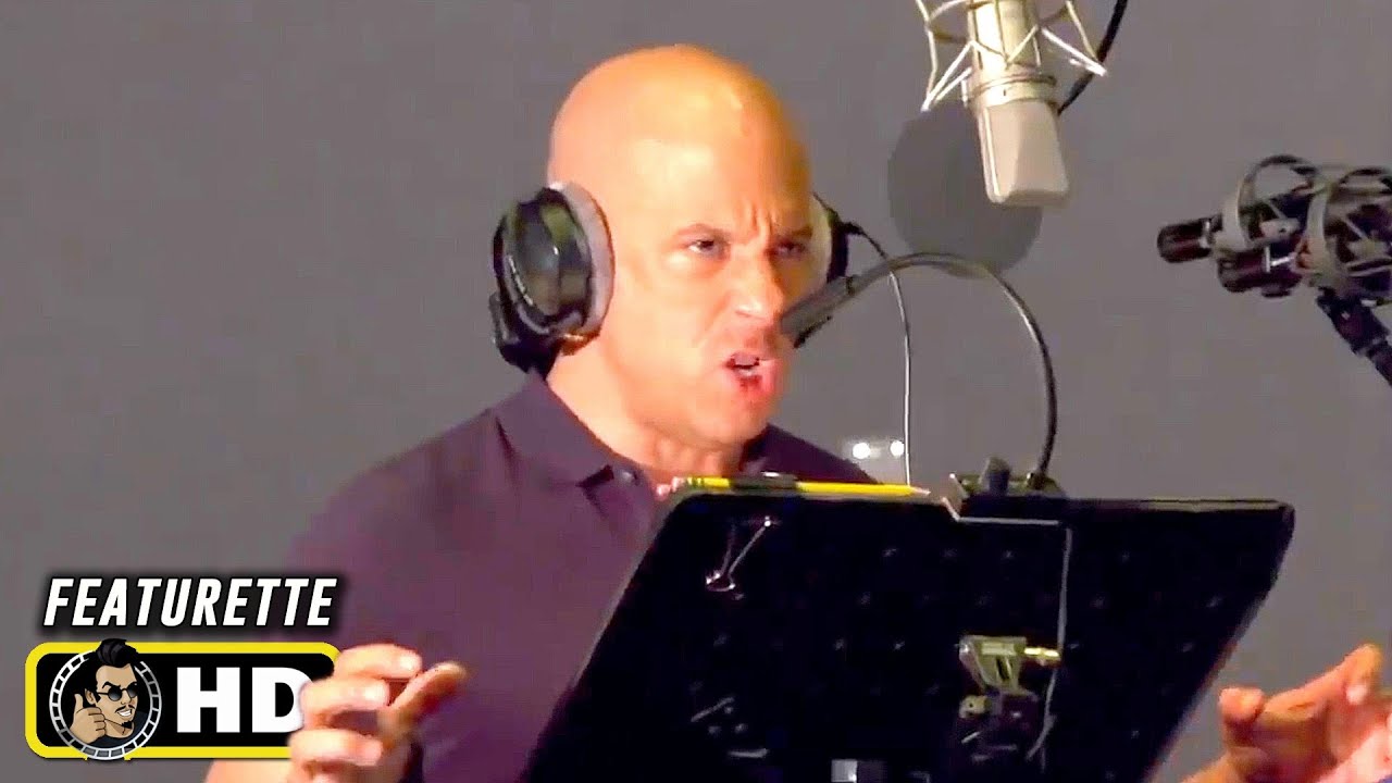Vin Diesel Recording "I am Groot" in Different Languages [HD] Behind ...