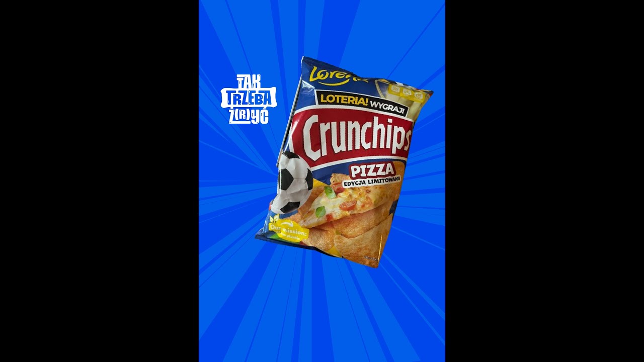 Degustacja Crunchips Pizza o smaku pizzy z Żabki - YouTube