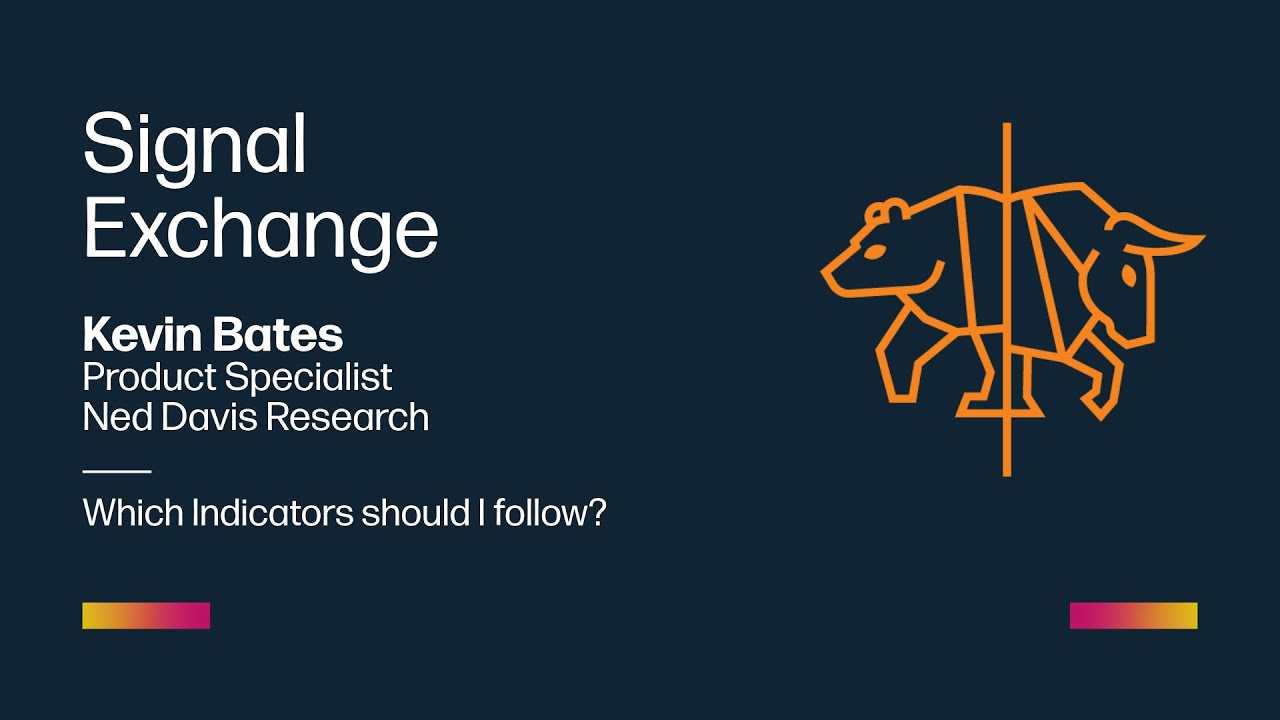 NDR Signal Exchange, Ep 6 - Which indicators should I follow? - YouTube