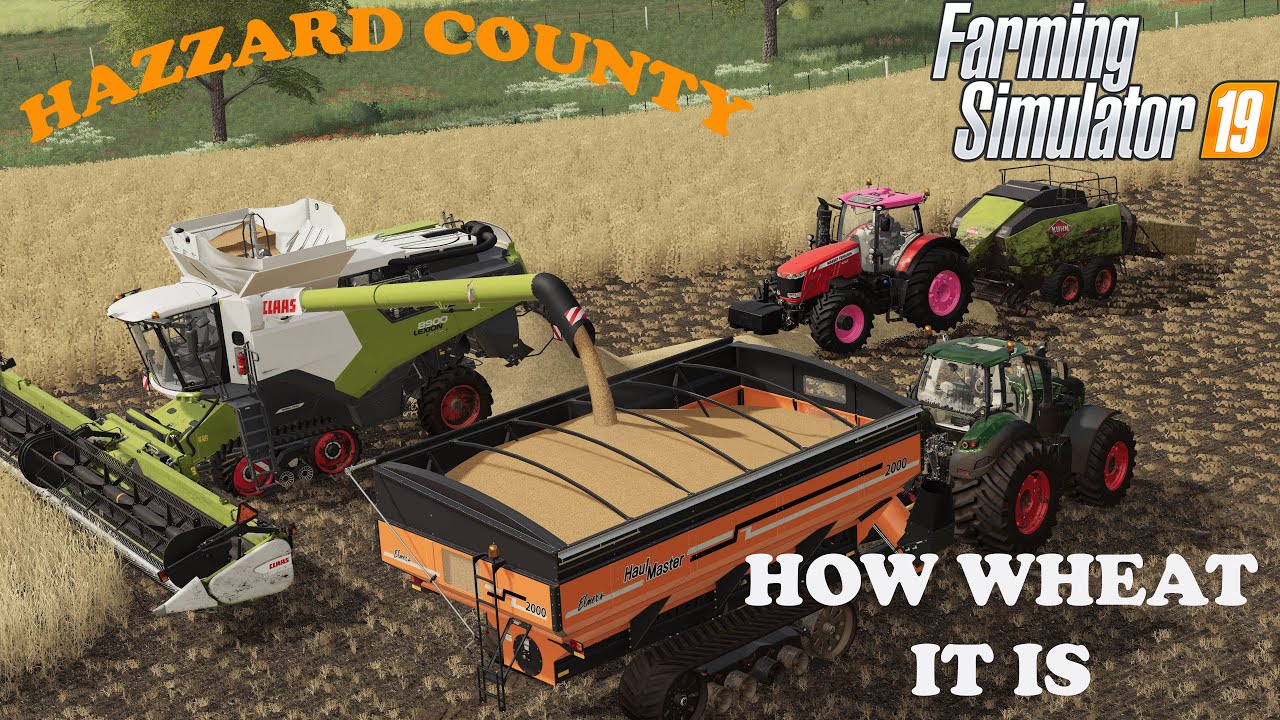 Hazzard County Ep 39 Harvest time farmers!!! Farm Sim 19 - YouTube