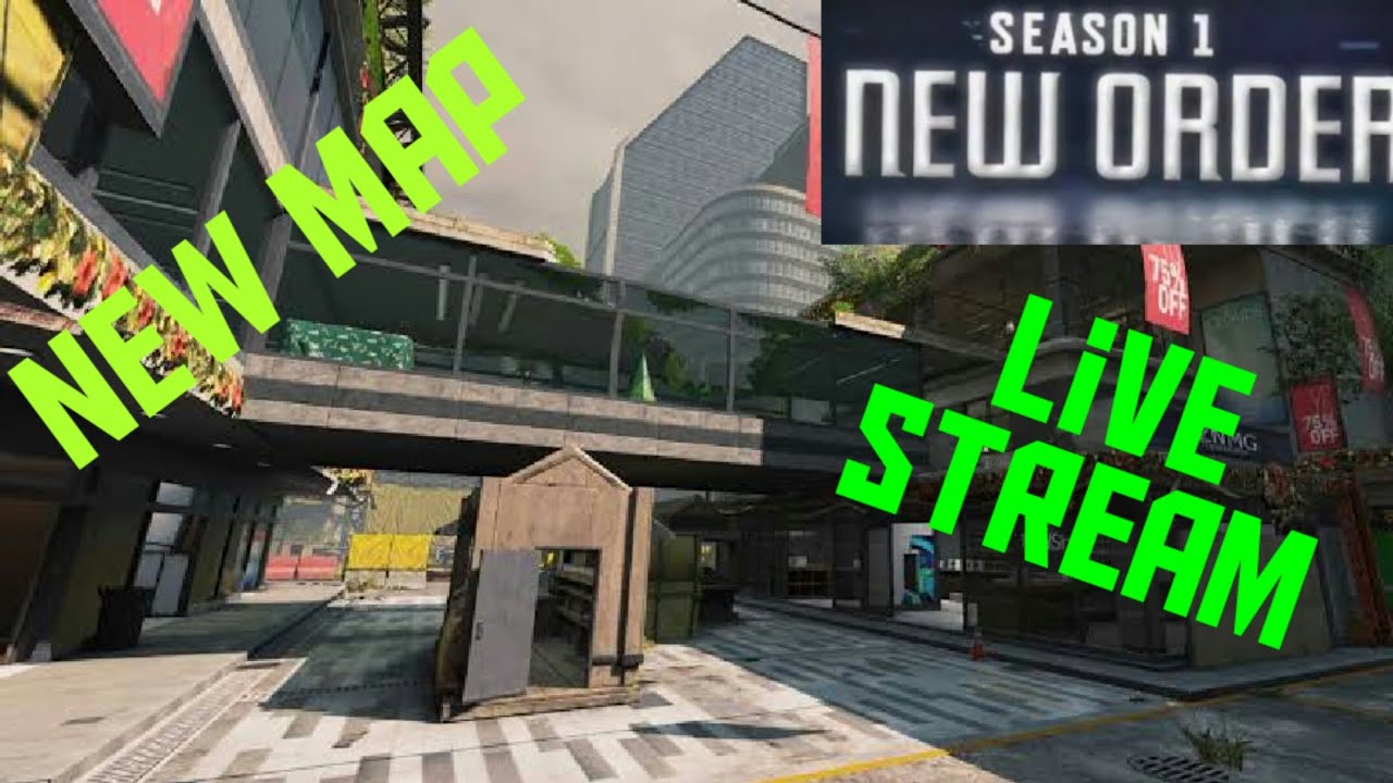 Playing Call of Duty New Map Live Stream! - YouTube