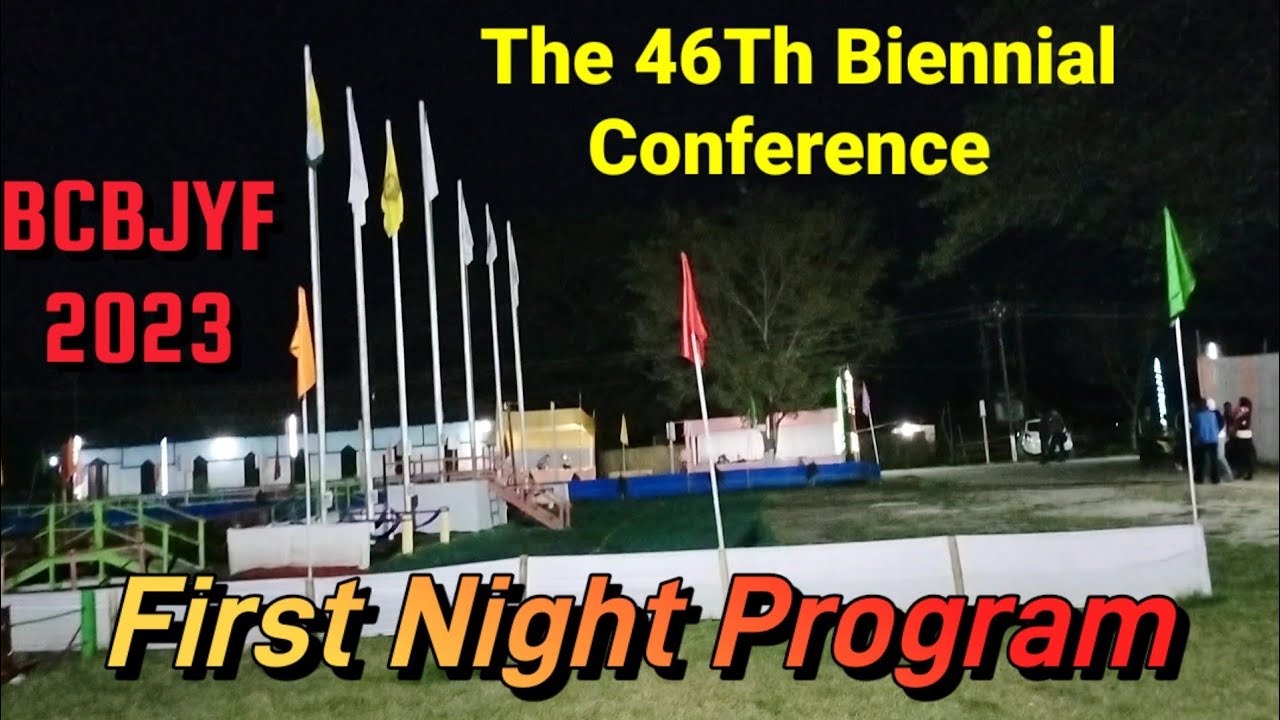 Th 46th Biennial Conference BCBJYF 2023.First Night Service. - YouTube