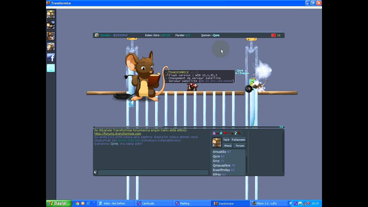 Transformice Matrix Hack Kullanımı - YouTube