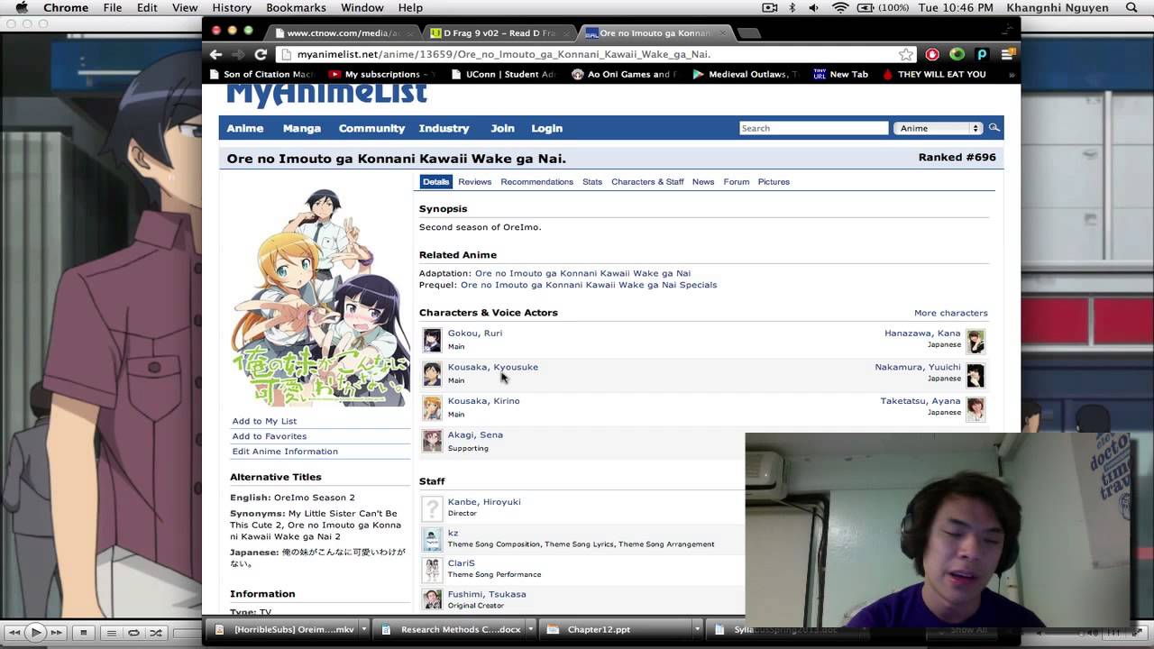 [Discussion + Review] Oreimo S2 - Episode 1 - YouTube