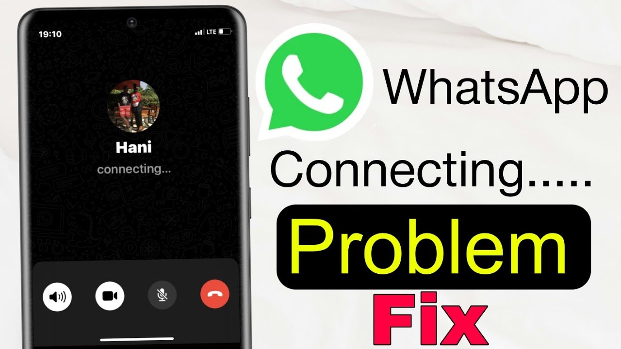 How to solve whatsapp call connecting problem - YouTube