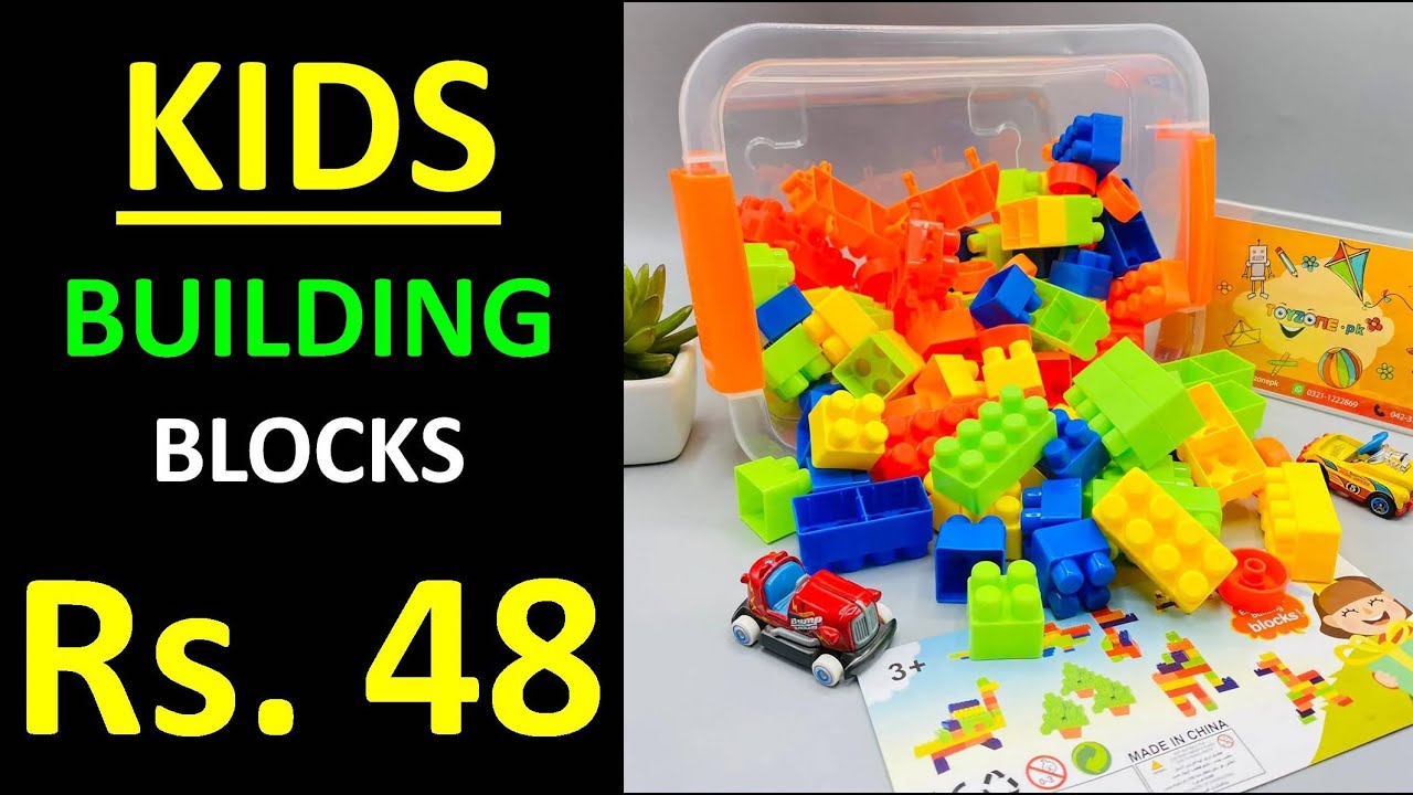 Building Blocks for Kids in Rs. 48 | AliExpress Slash It Order Received ...