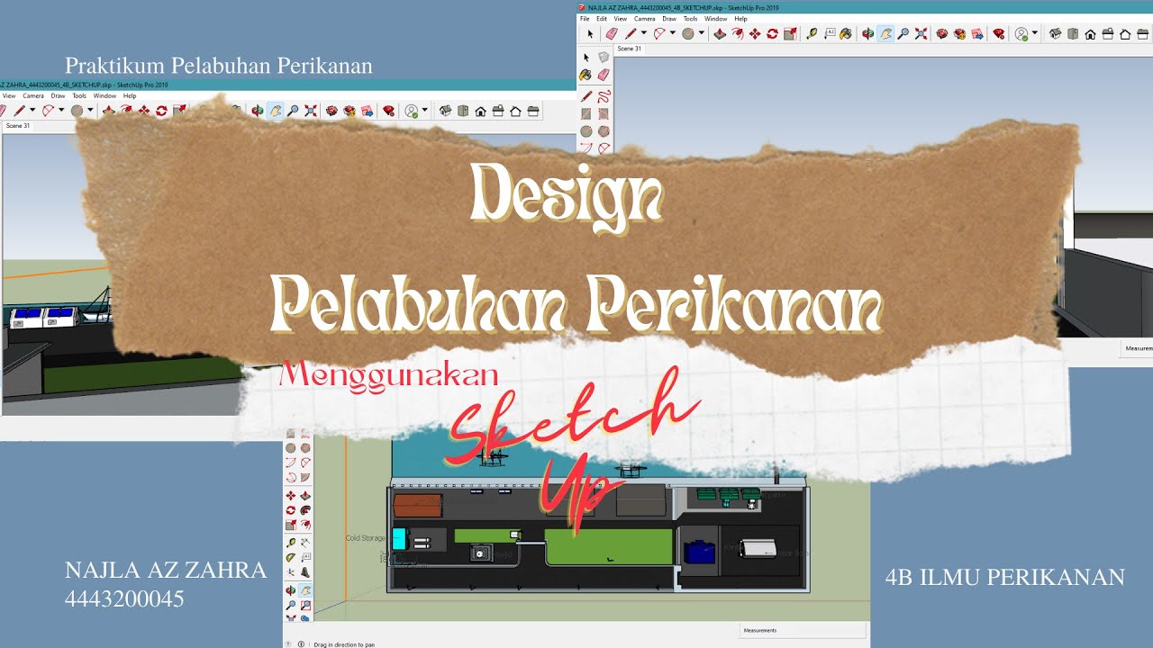 Design Pelabuhan Perikanan | SketchUp - YouTube