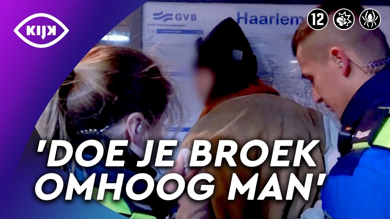 Gesprek voeren met DRONKEN man blijkt lastig voor HANDHAVERS ...