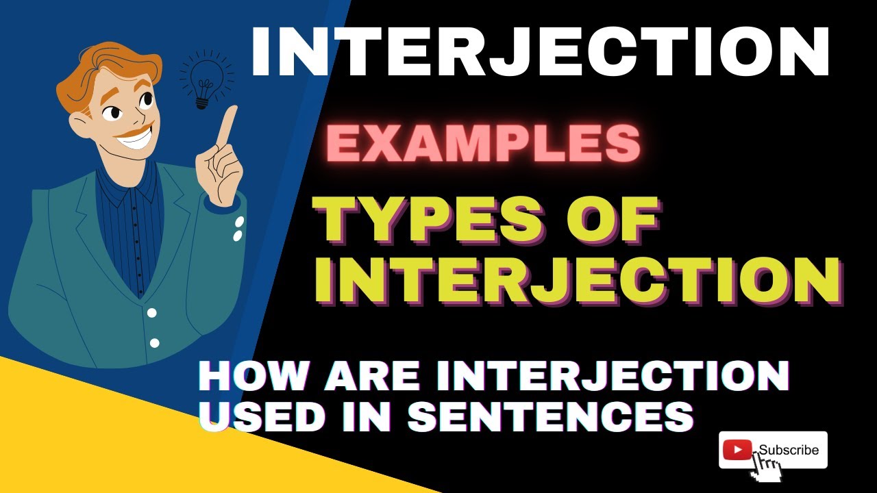What is Interjection| Types of interjections| Examples| Parts of speech ...