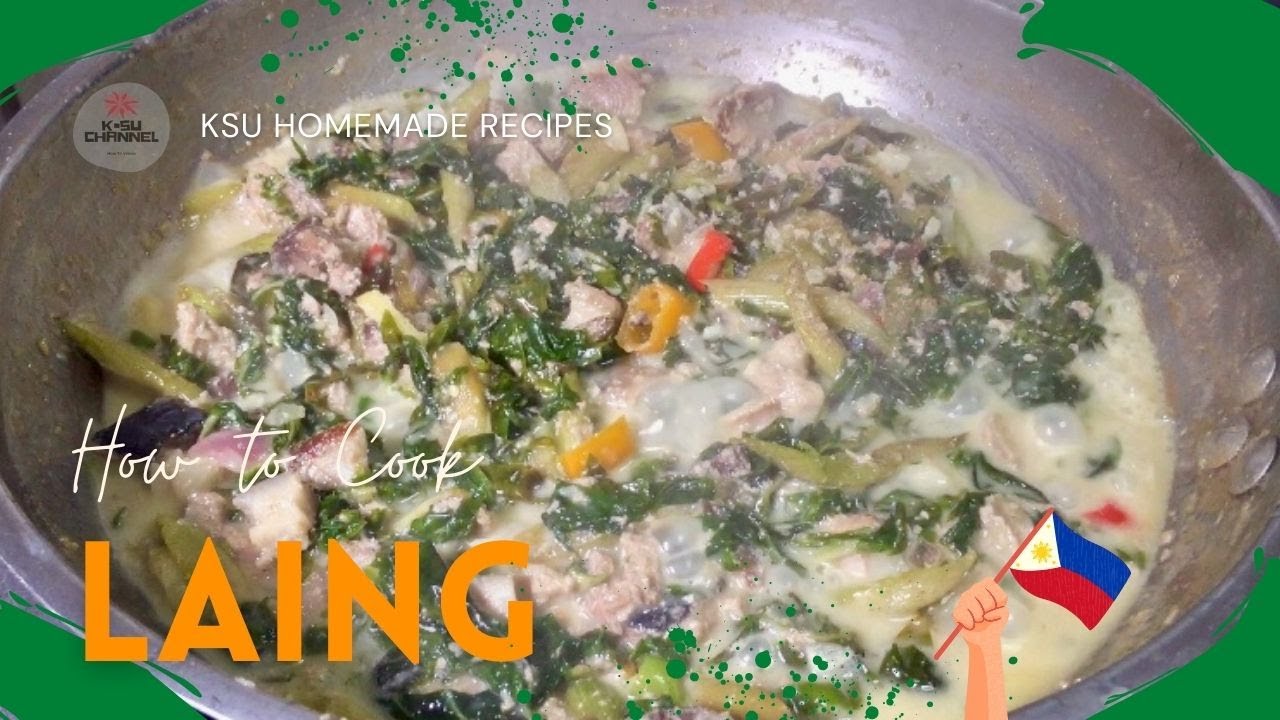 How to Cook Laing | Bicolano Dish Easy Recipe - YouTube