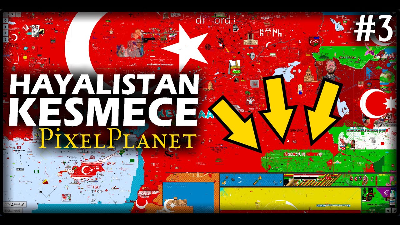 #3 - HAYALİSTAN KESMECE - PixelPlanet Türkiye - YouTube
