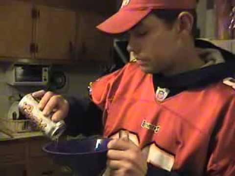Funneling beers - YouTube