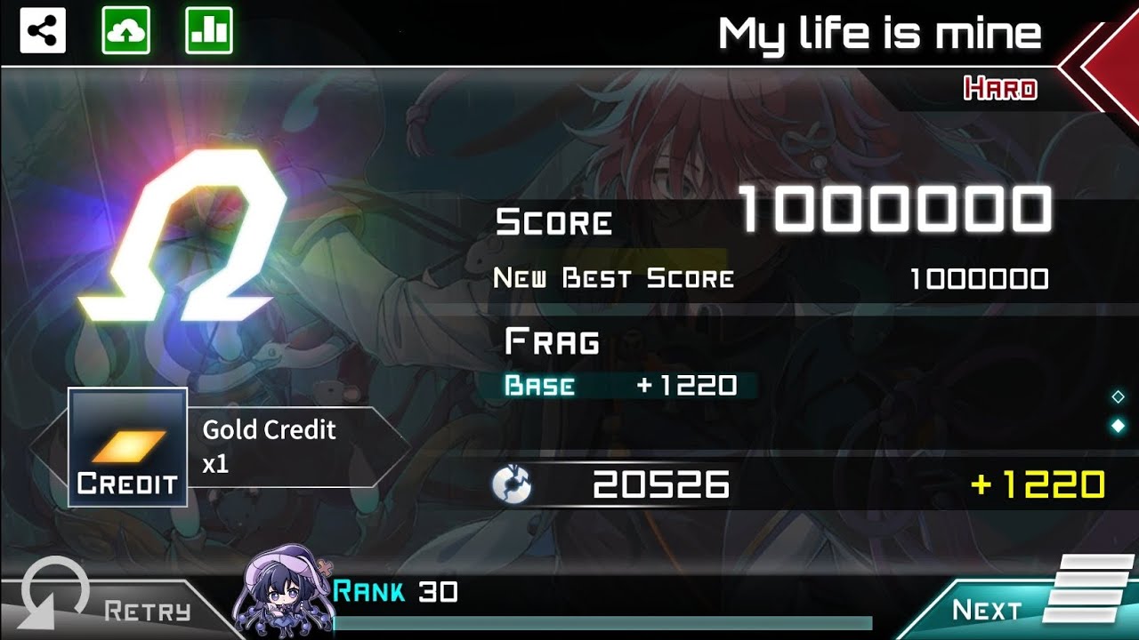 【Dynamix】My life is mine - HARD 8 - All Perfect - YouTube