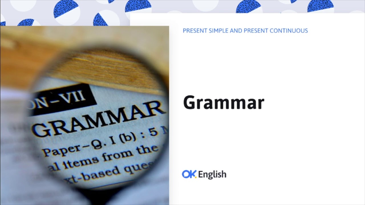 Present Continuous i Present Simple - Różnice i zastosowanie - YouTube