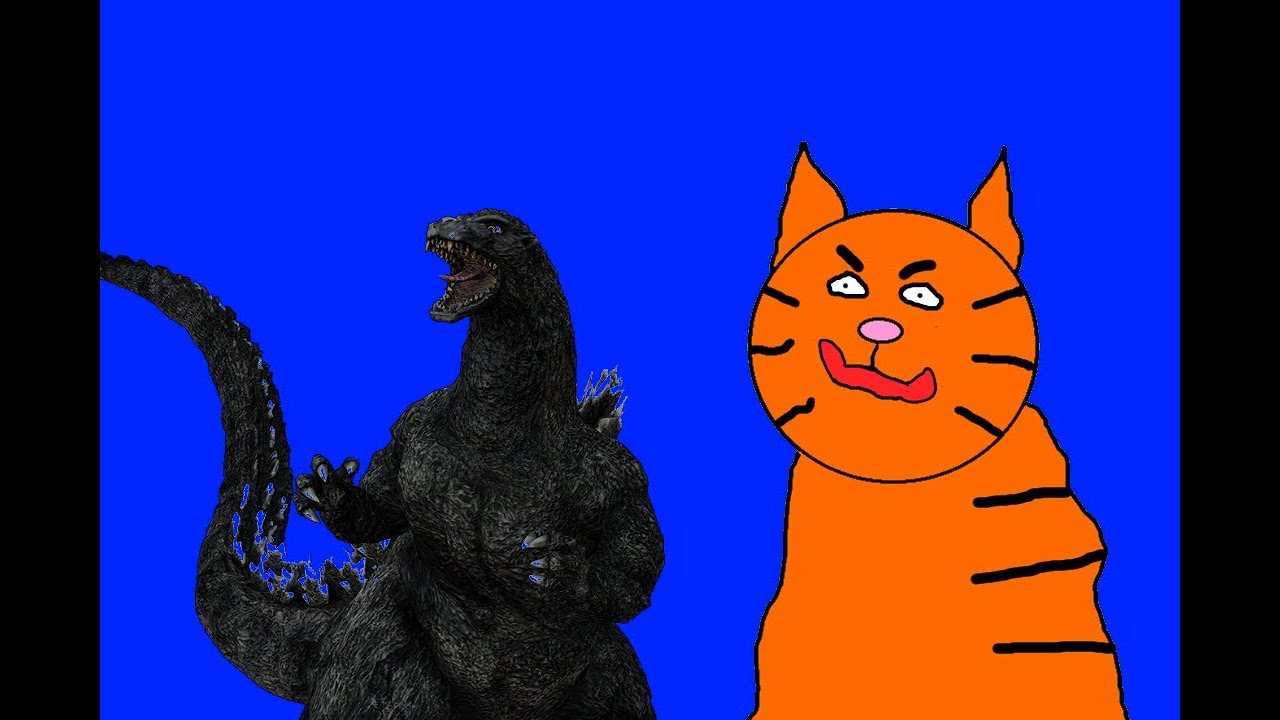Garfielf Creates Godzilla - YouTube