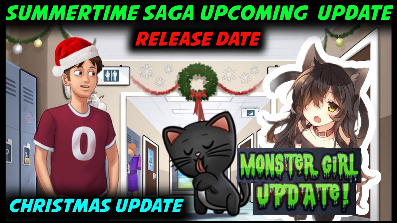 NEW CHRISTMAS UPDATE & UPCOMING MONSTER GIRL UPDATE IN SUMMERTIME SAGA ...