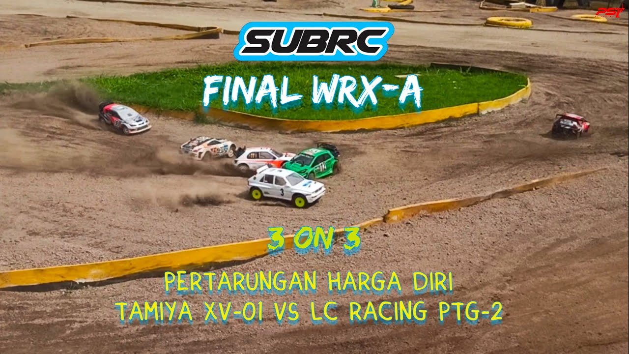 PS7 FINAL WRX-A FUN RACE SUBRC RC RALLY CROSS - YouTube