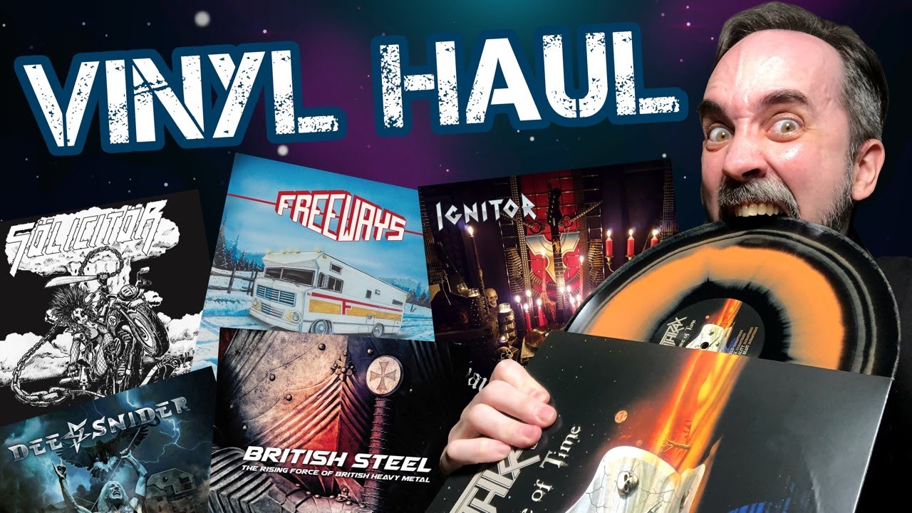 Vinyl Haul 9: Solicitor, Anthrax, Ignitor, Venom & others, plus RSD ...