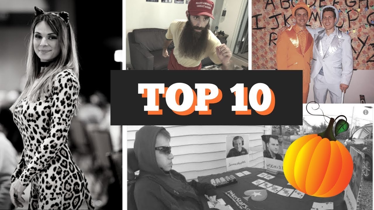 Top 10 Halloween Costumes by Poker Players - YouTube