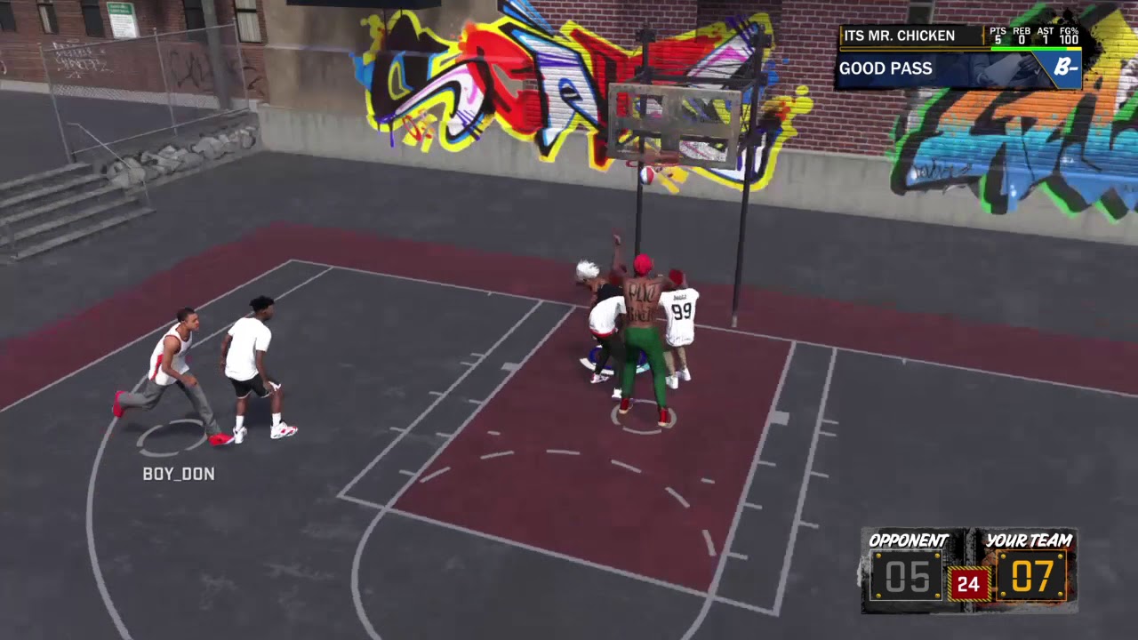 NBA basketball balling out - YouTube