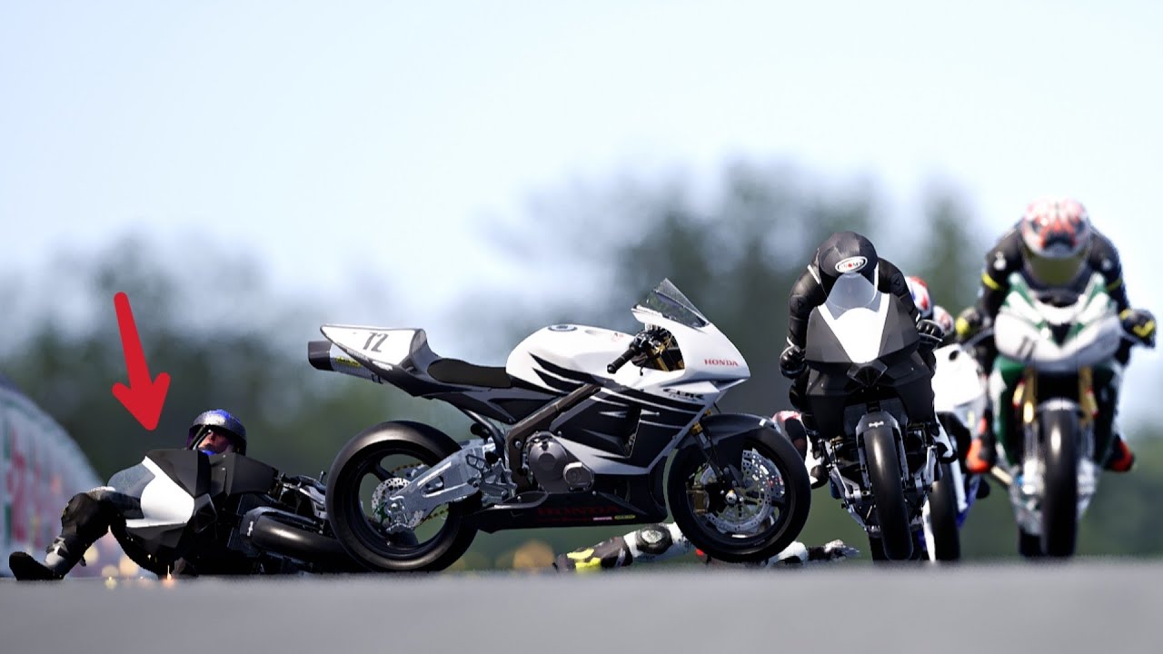Ninja H2R last Lap Crash | CRASH CRASH COMPILATION #059 - YouTube