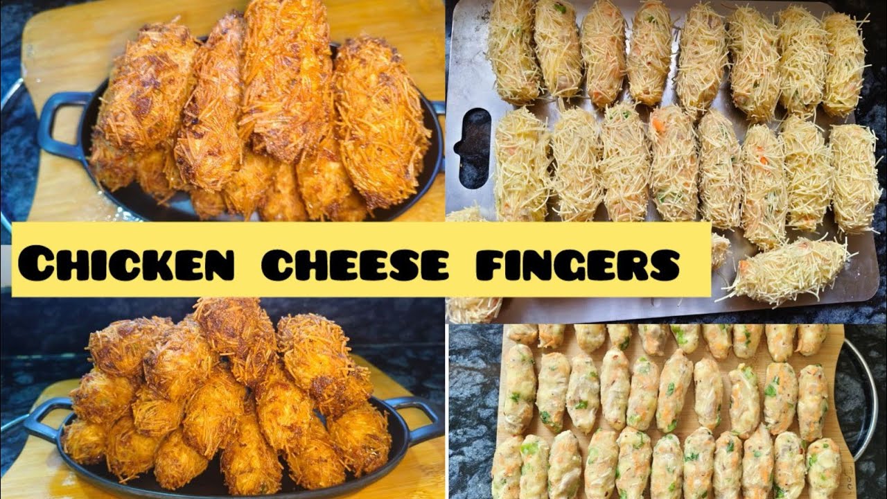 One of the special Recipe | crispy and crunchy chicken cheese fingers ...