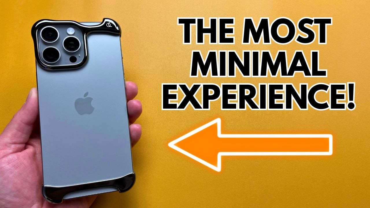 I Tried the Worlds MOST MINIMAL PHONE CASE! - Arc Pulse for iPhone 16 ...