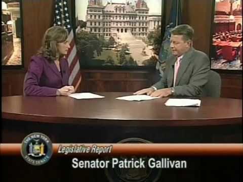 Legislative Report with Senator Patrick Gallivan - YouTube