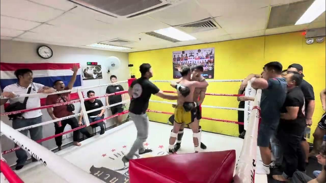 9月1日 第24場 Herman Ho (United Muay Thai) vs Wu Kong (Super Muay Thai Gym) Round 3 - YouTube