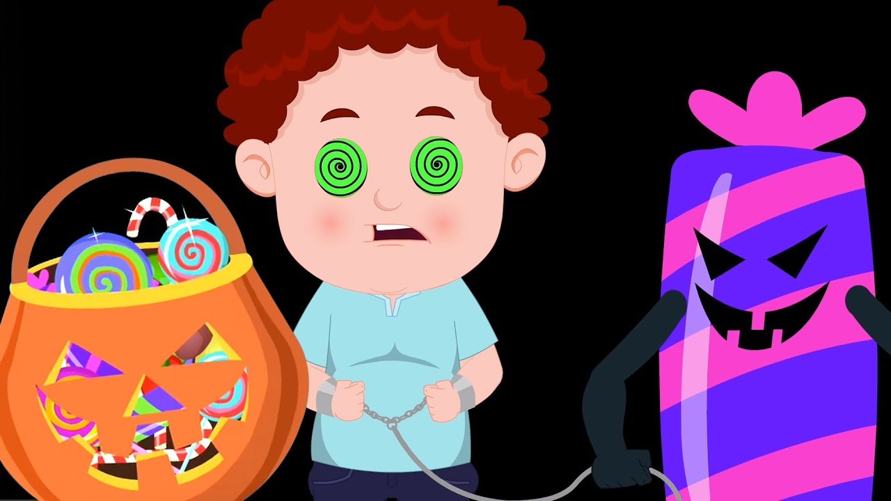 Halloween Candy | Schoolies Cartoons | Halloween Music for Babies - YouTube